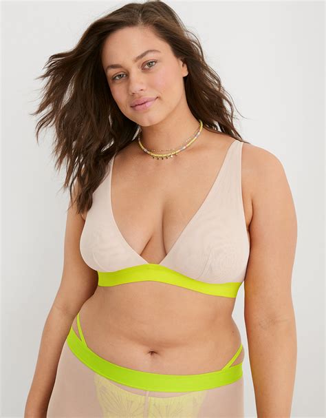 Bralette Aerie Smoothez Escotado De Malla Compra Online