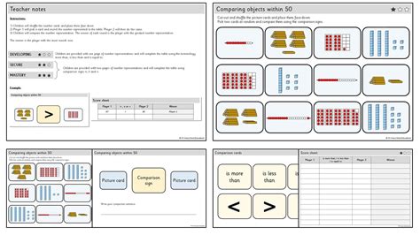 Compare Objects Within 50 Practical Primary Stars Education
