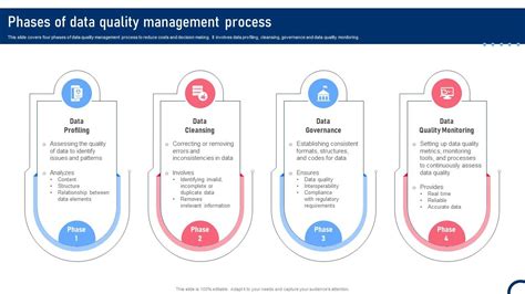 Phases Of Data Quality Management Process Quality Improvement Tactics