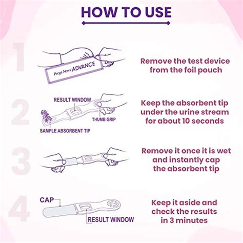 Buy Mankind Prega News Advance Hcg Home Pregnancy Test Midstream Urine