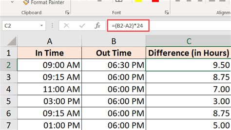 Calculate Time In Excel Time Difference Hours Worked Add Subtract
