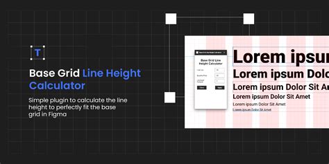Base Grid Line Height Calculator Figma Community