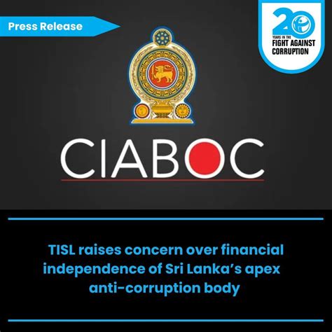 Tisl Raises Concerns Over Pfmas Impact On Ciaboc Independence