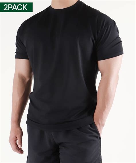 언브로큰 [2pack] 코트나 무지 머슬핏 반팔 티셔츠 위시버킷