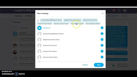 Classdojo New Messages Feature Youtube