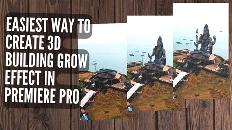 Building Grow Effect Premiere Pro Tutorial Youtube