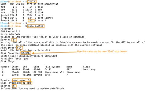Increase Virtual Disk Size Of An Image — Documentation For Clear Linux