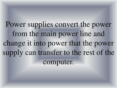 PPT Case And Power Supply PowerPoint Presentation Free Download ID