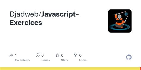 Github Djadwebjavascript Exercices