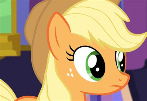 Applejack Mlp GIF Applejack Mlp Unamused Discover Share GIFs