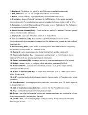 Understanding IPv Protocol Key Concepts And Terminology Course Hero