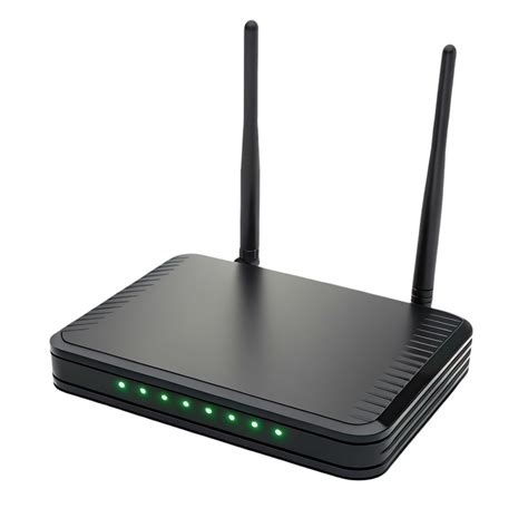 Modern Wi Fi Router With Antennas 60119380 Png