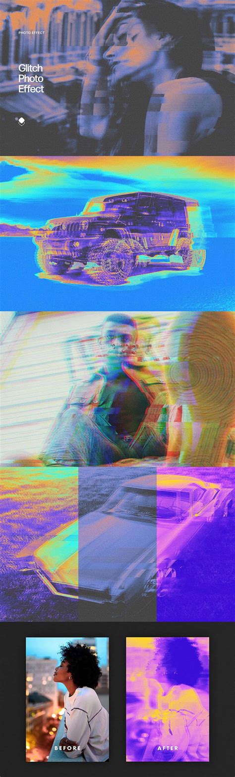 Glitch Photo Effect