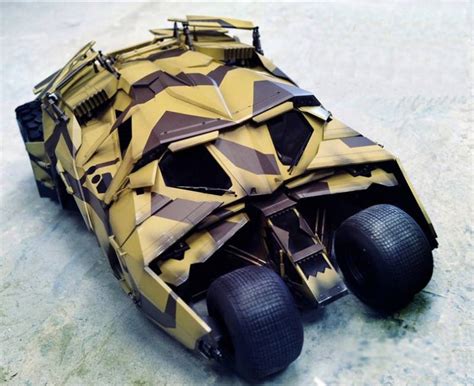 Tumbler Camo Version 1 6 Scale Hot Toys Movie Masterpiece Dc Comics