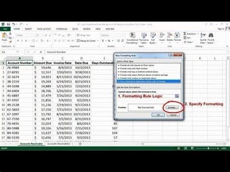 Excel Use Conditional Formatting On A Cell Based On Another Cell S