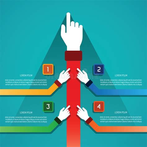 Infographic Flat Design Column Graph Chart Template Stock Vector Illustration Of Design