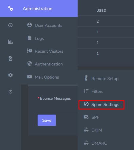 Configure Siteworx Spam Filtering Knowledgebase Srilanka Hosting