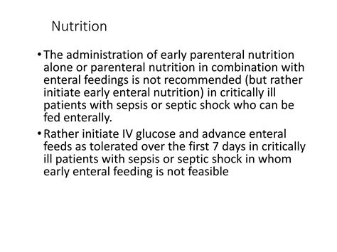 Managing Sepsis And Septic Shock 1 Ppt