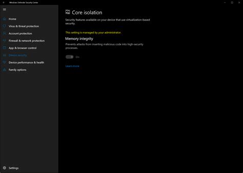 Turn On Or Off Core Isolation Memory Integrity In Windows Page Tutorials