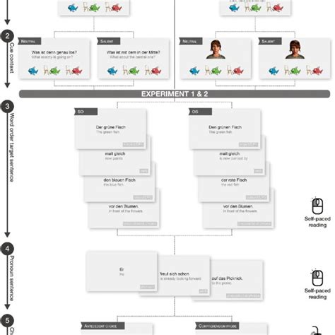 Experimental Design Of Exp 1 Linguistic Modality And 2 Visual Download Scientific Diagram