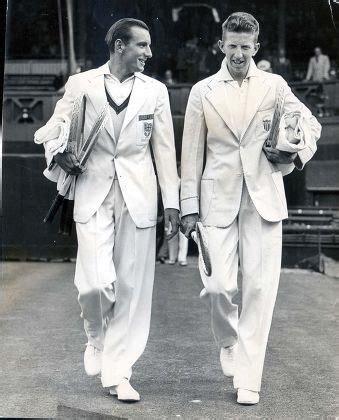 Davis Cup Wimbledon Fred Perry Left Editorial Stock Photo Stock Image