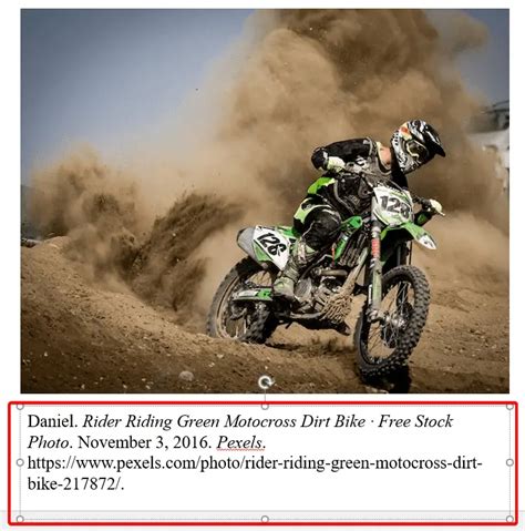 How To Cite A Picture In A Powerpoint Presentation Vegaslide