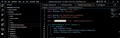 React Visual Studio Code Diagnostics