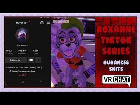 Nuoance S Roxanne Wolf Tiktok Compilation Youtube Skits Youtube Wolf