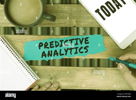 Text Showing Inspiration Predictive Analytics Word For Optimize