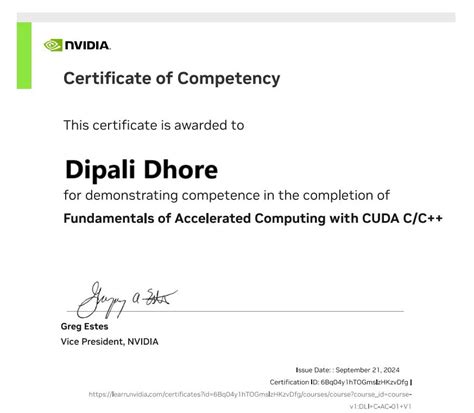 Dipali Dhore On Linkedin Nvidia Cuda Gpus Highperformancecomputing