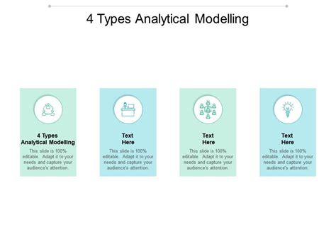 4 Types Analytical Modelling Ppt Powerpoint Presentation Picture Cpb Presentation Graphics
