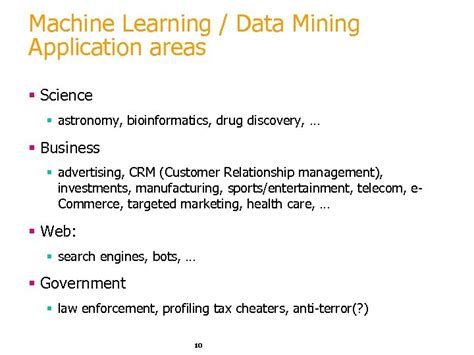 Machine Learning Data Mining And Knowledge Discovery An
