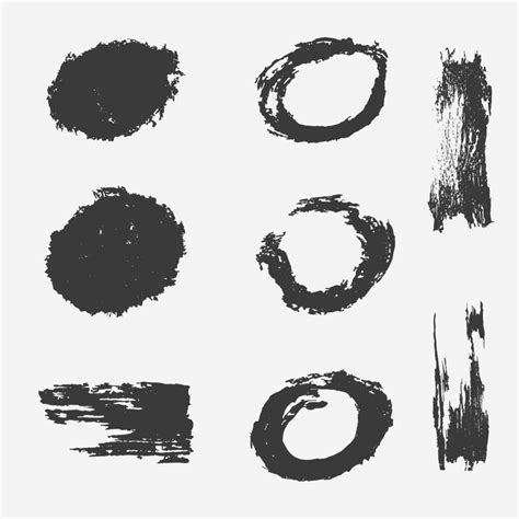 Set Of Grunge Frames 22282483 Vector Art At Vecteezy