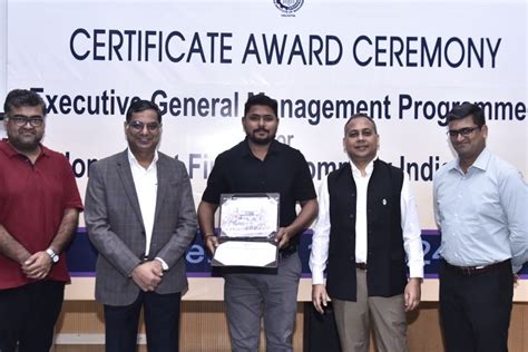 I Am Thrilled To Announce That I Have Completed The Executive General Management Programme At