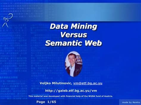 PPT Data Mining Versus Semantic Web PowerPoint Presentation Free Download ID 5577814