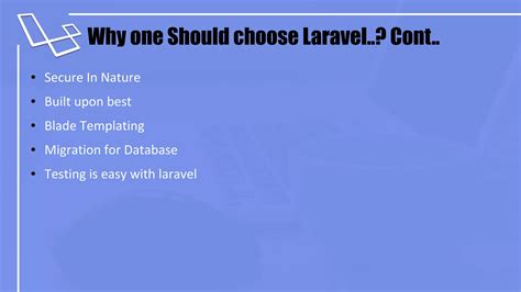 Projects In Laravel Learn Laravel Building 10 Projects Ppt