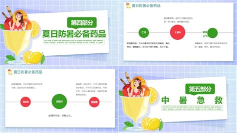 夏季防暑降温知识安全培训ppt课件 超人办公网
