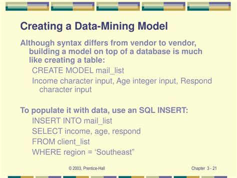 PPT Chapter 3 Data Mining And Data Visualization PowerPoint Presentation ID 304640