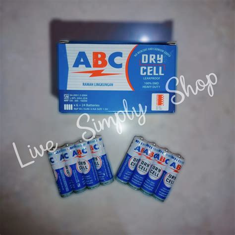 Jual Baterai Abc Biru Aa Baterai Abc A Shopee Indonesia