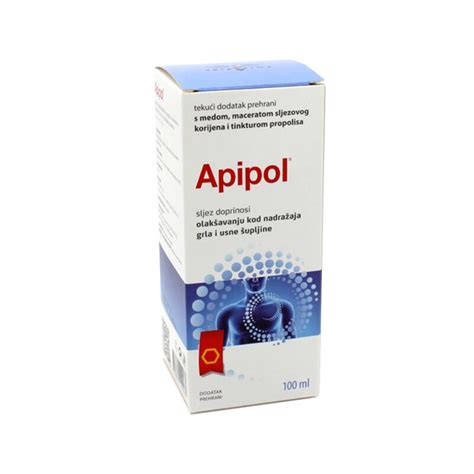 Apipol Sirup 100ml Azdravlje Ba Online Ljekarna