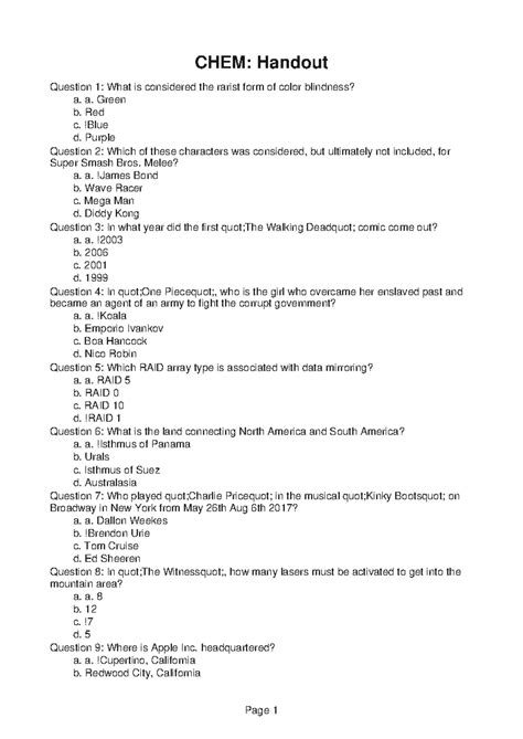 chem148 answers 1 progress report practice materials lecture