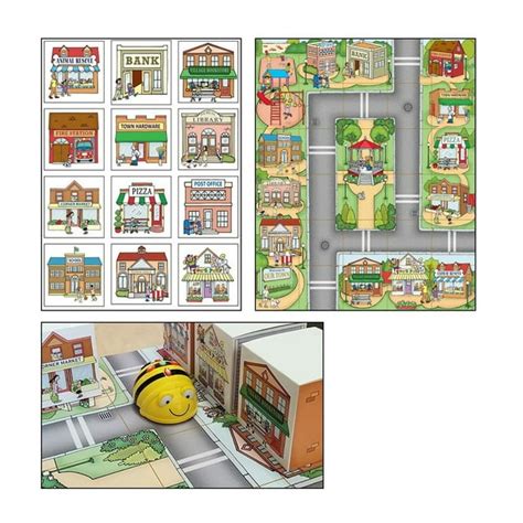 Bee Bot And Blue Bot Community Mat 3d Community Construction Kit Experiential Learning For
