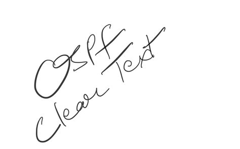 Configure Clear Text Authentication On Routers To Secure Ospf Messages