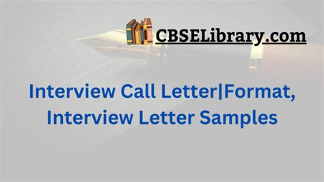 Interview Call Letter Format Interview Letter Samples How To Write Call For Interview Letter
