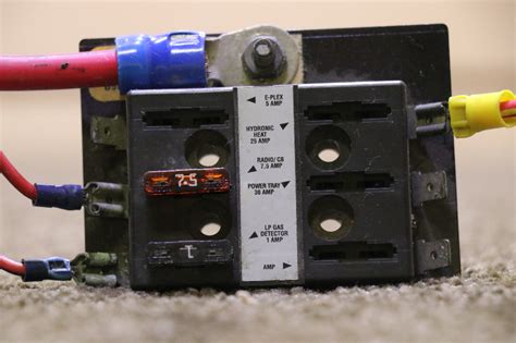 Rv Components Used Rv Motorhome Fuse Panel For Sale Rv Relays Fuses Fuse PanelsÜsed Fuse