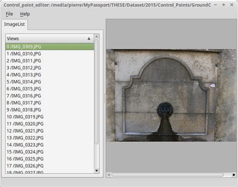 Ground Control Points Registration — Openmvg Library