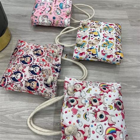 خرید و قیمت کیف بچگانه دسته طنابی کد 1674 از غرفه کیف و کفش و لباس