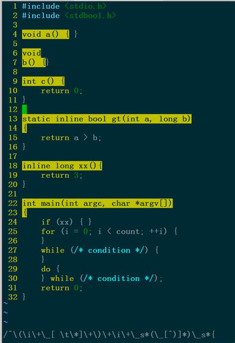 Java Vim Go To Beginningend Of Next Method Stack Overflow