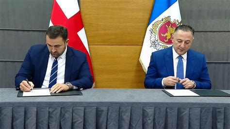 ვახტანგ გომელაურმა და გიორგი კალანდარიშვილმა ურთიერთთანამშრომლობის მემორანდუმი გააფორმეს Youtube