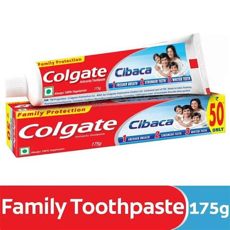 Colgate Cibaca Toothpaste Packaging Size 175g At Rs 63piece In Ahmedabad